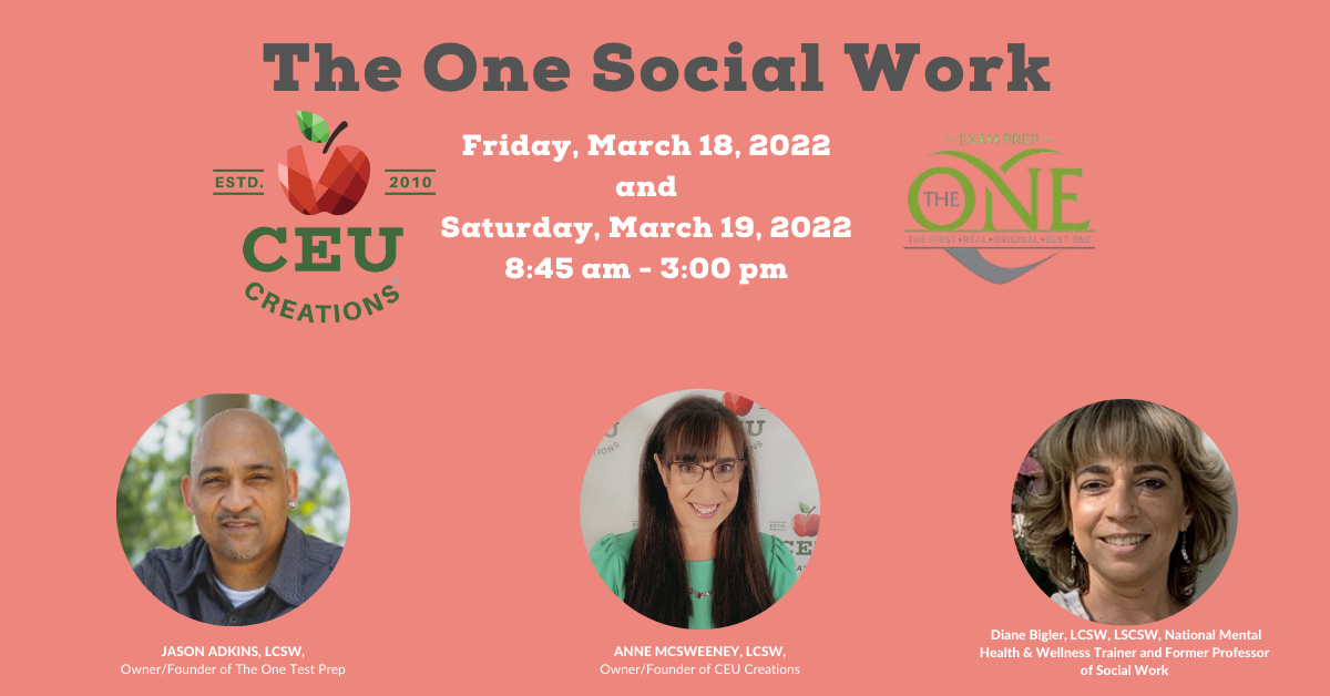 The One Social Work Licensure Exam Prep Package