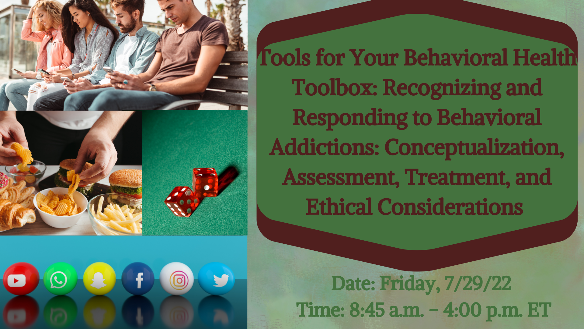 Tools for Your Behavioral Health Toolbox: Recognizing and Responding to ...