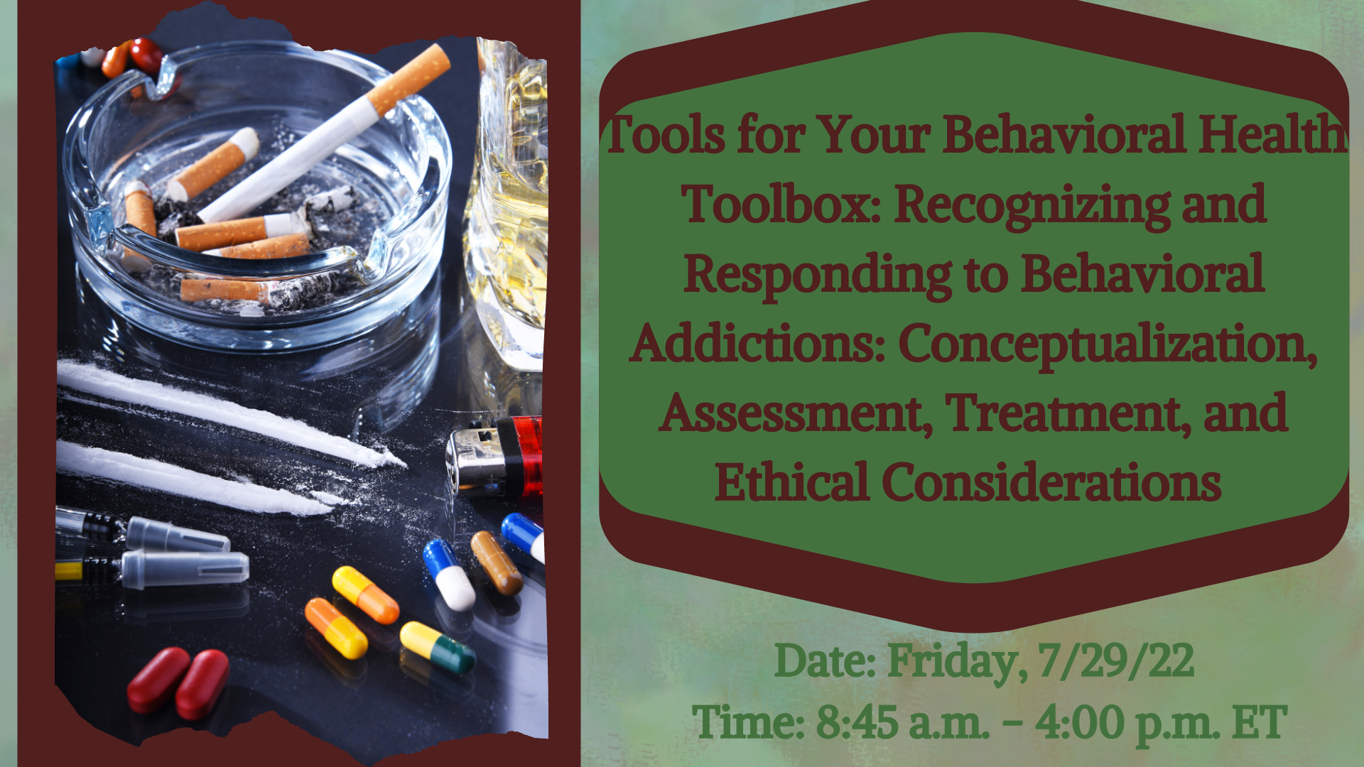 Tools for Your Behavioral Health Toolbox: Recognizing and Responding to ...