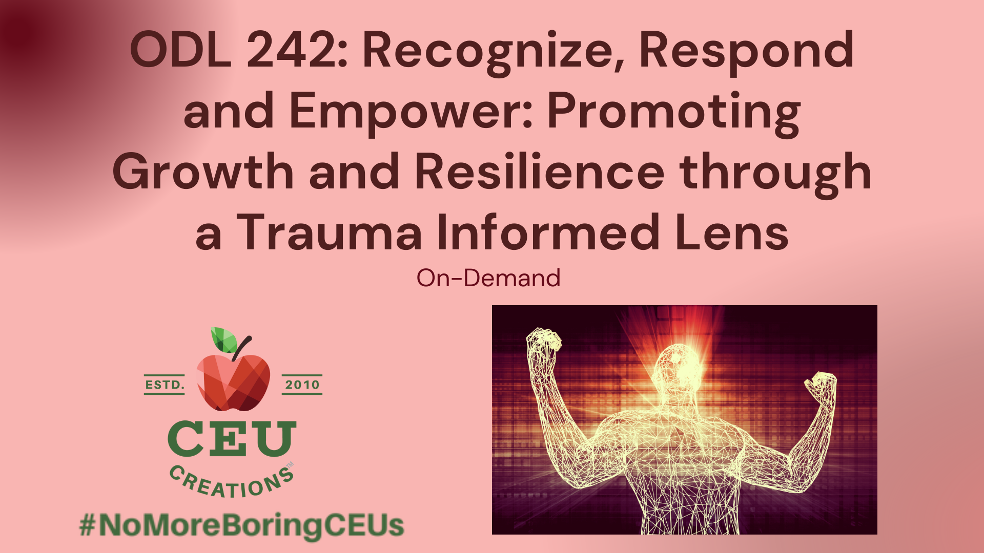 ODL 242: Recognize, Respond and Empower: Promoting Growth and ...