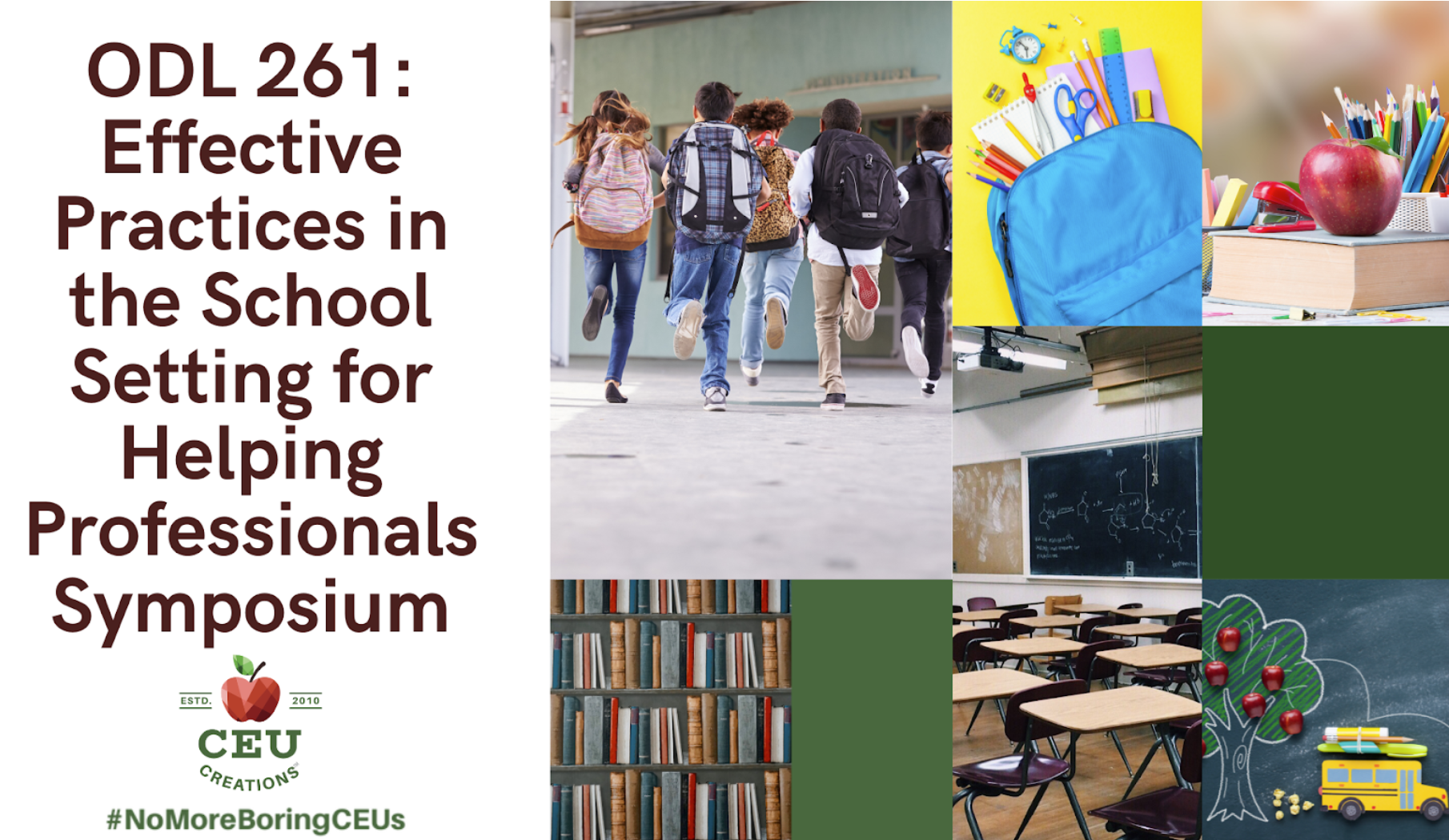ODL 261: Effective Practices in the School Setting for Helping ...