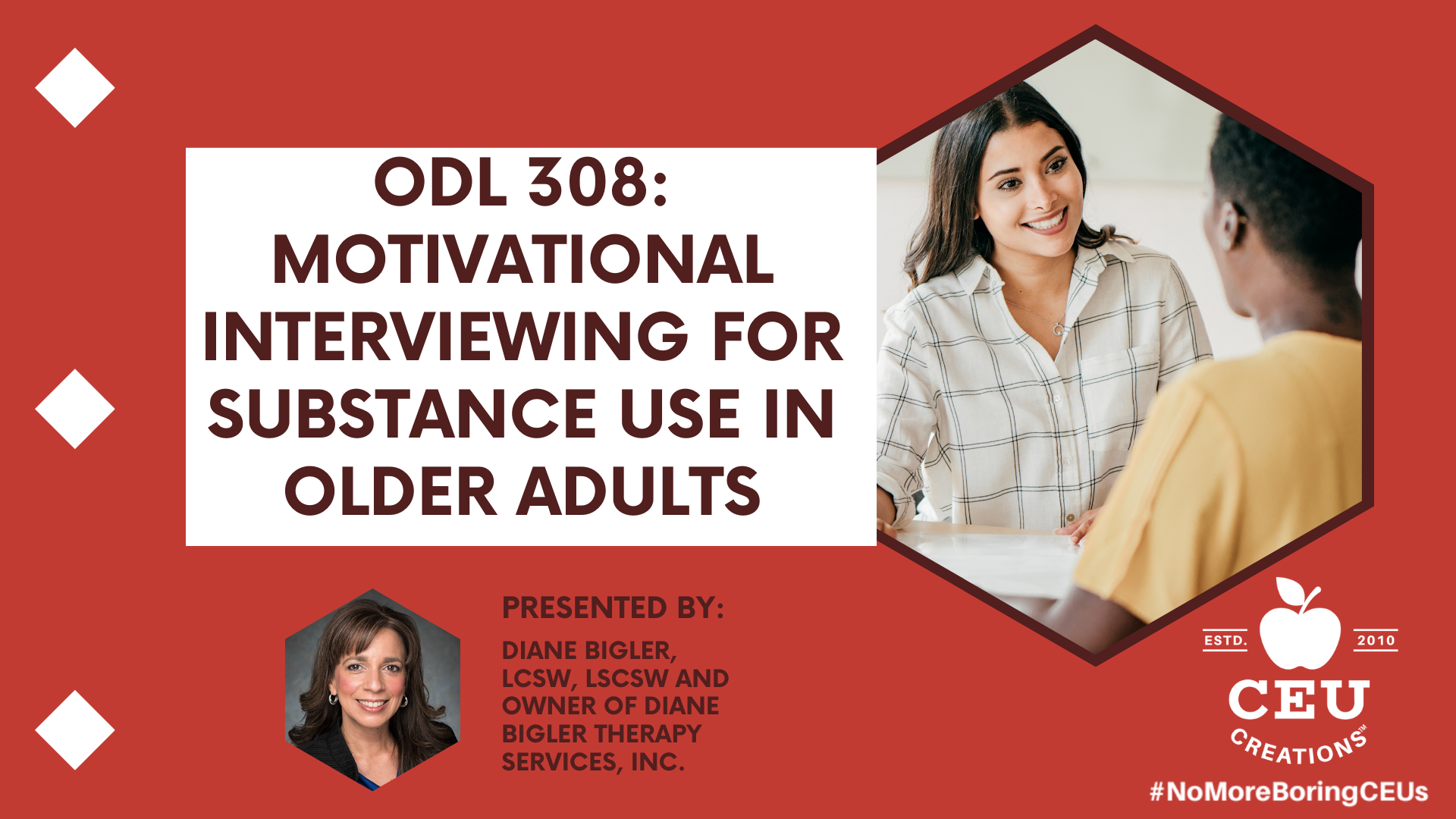 ODL 308: Motivational Interviewing for Substance Use in Older Adults ...